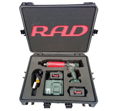 Rad Gun, Cordless, 1" dr., 600-3000 ft/lbs